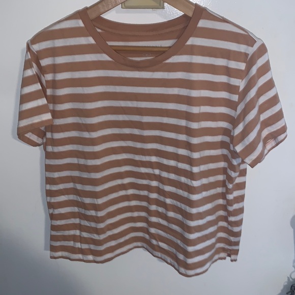 Free Assembly | Tops | Free Assembly Stripped Blouse | Poshmark